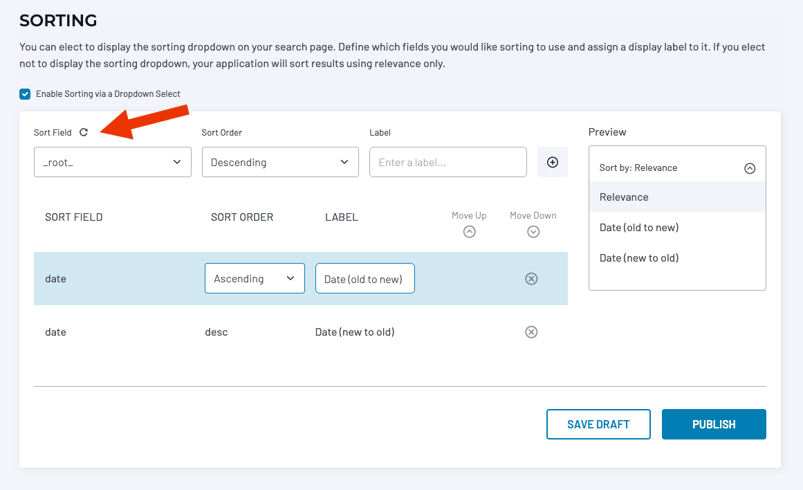 Setting Up Facets, Filters, and Sorting – SearchStax Help Center